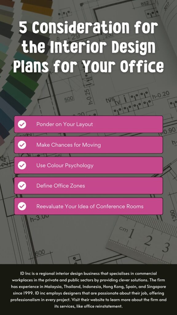 5 Consideration for the Interior Design Plans for Your Office - Rep House